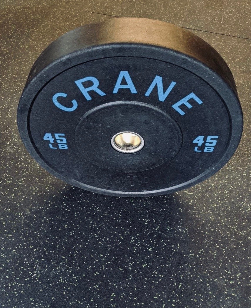 45lb Crane Hi-Temp Low Profile Plate Set | Crane Fitness Equipment