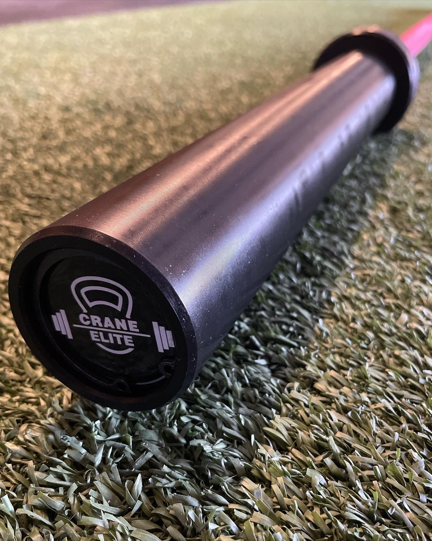 15kg Pink Cerakote Barbell | Crane Fitness Equipment